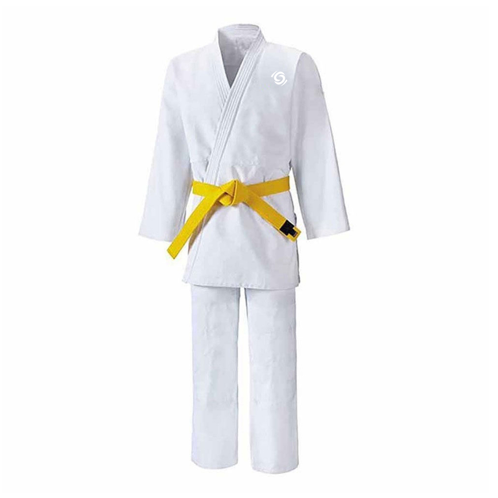 Soft Touch Karate Suit with Elastic/Tie Waist for Comfort